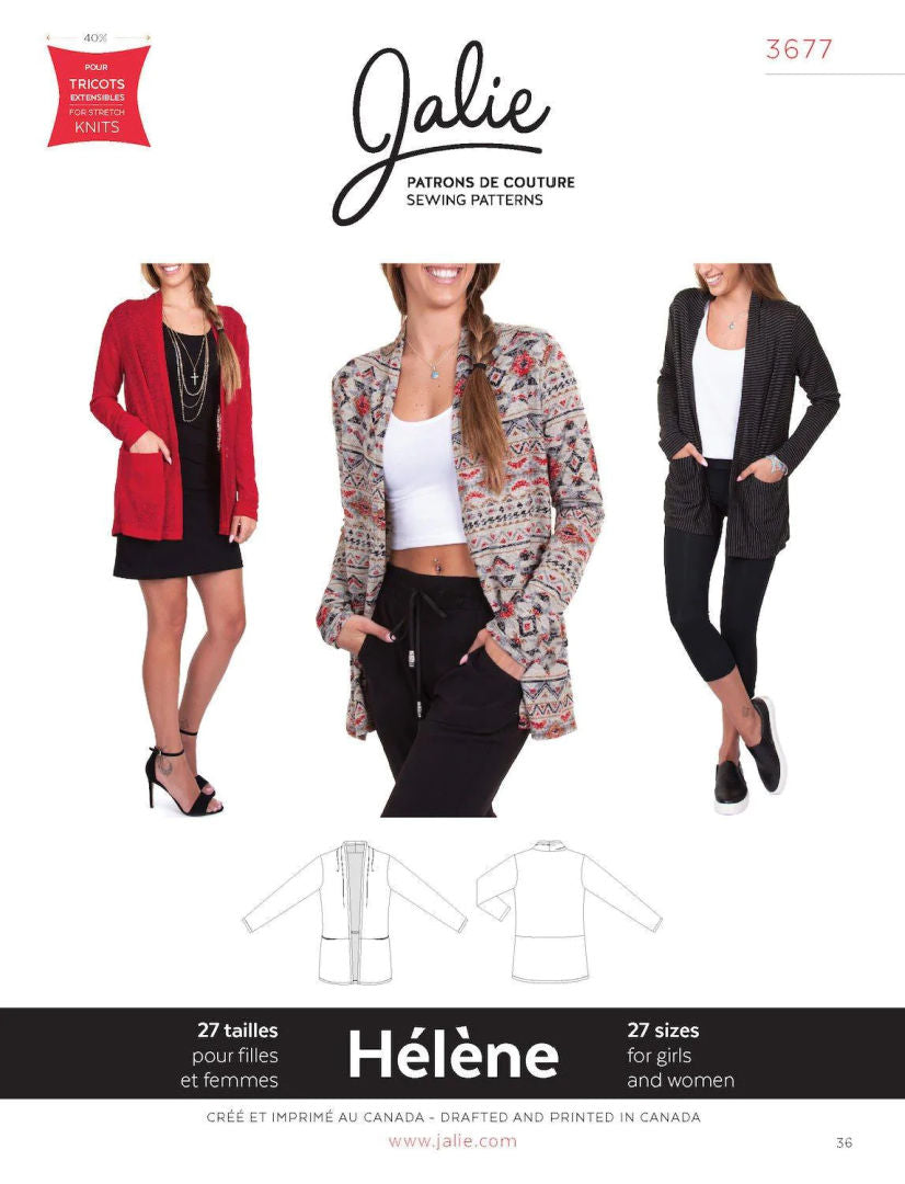 Jalie Paper Patterns – Discovery Fabrics